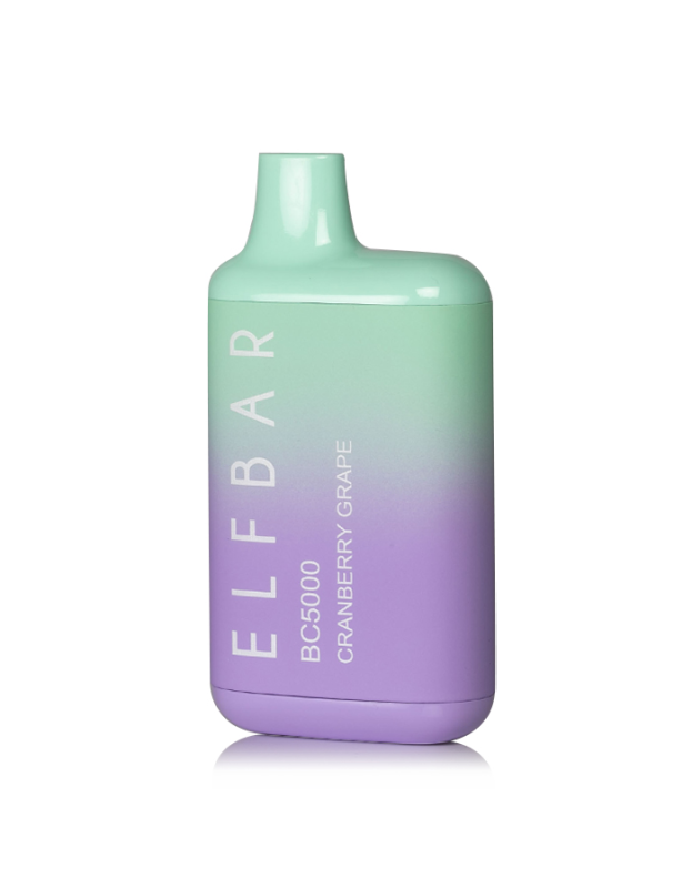 Original Elf Bar BC 5000 Puffs Device Vape Rechargeable Device (Free ...